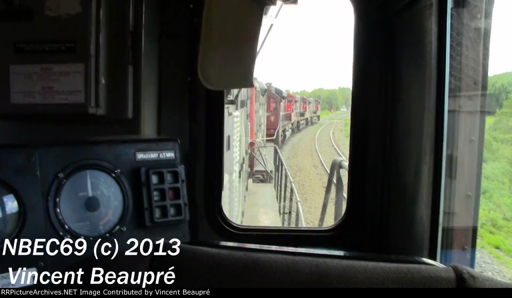 (In Cab) CN 7000 on the 308 Eastbound